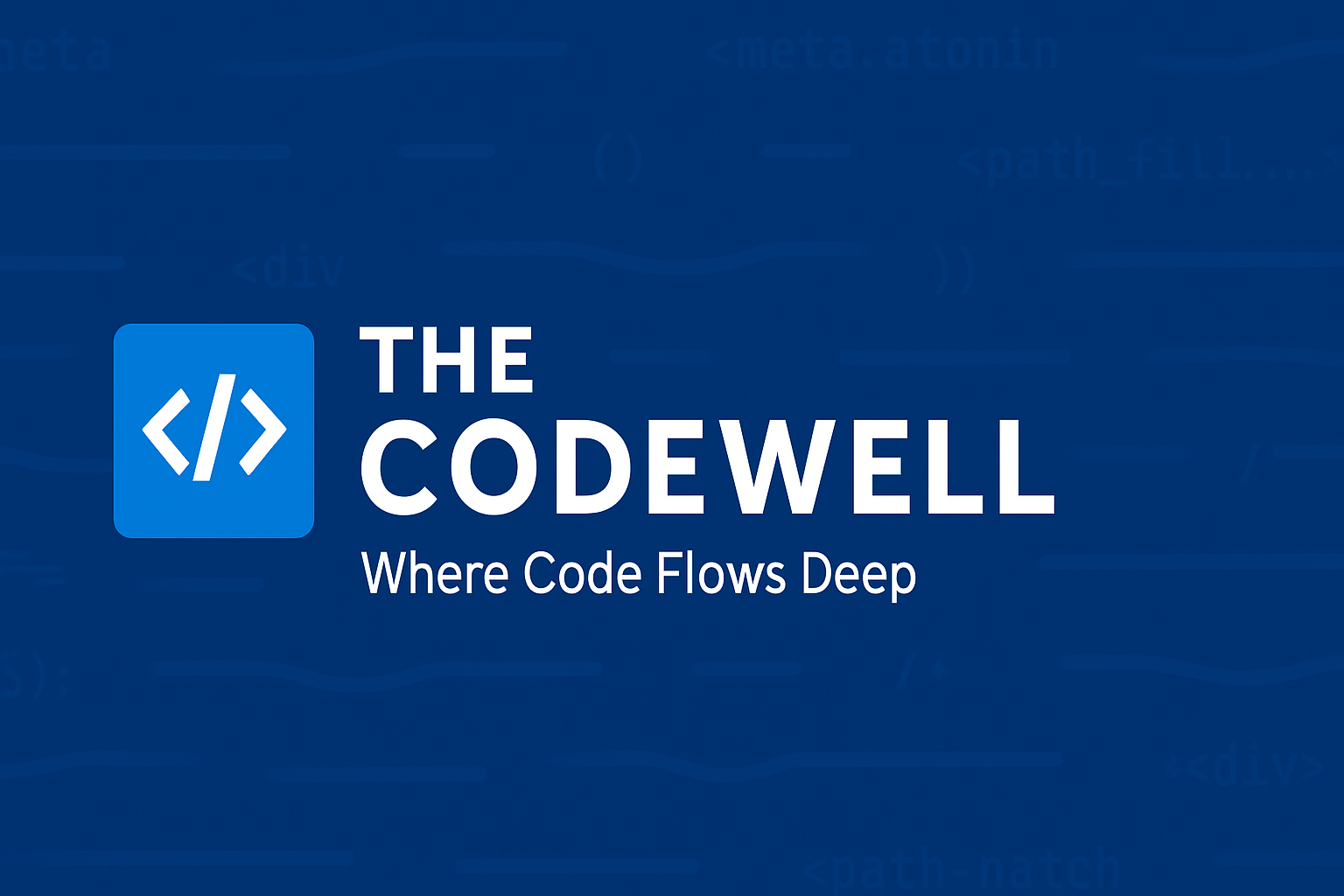 THE CODEWELL | Mobile App & Website Development